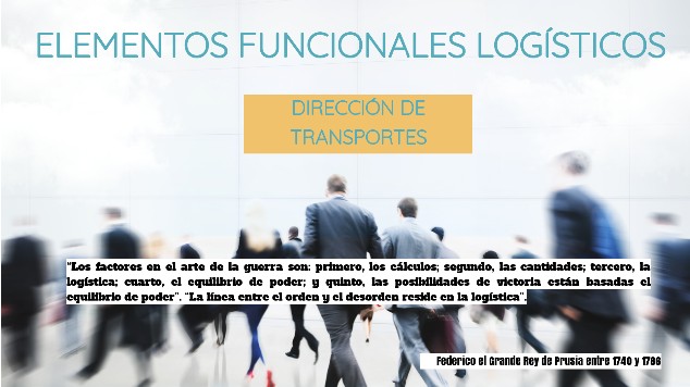 ELEMENTOS FUNCIONALES LOGÍSTICOS at emaze Presentation