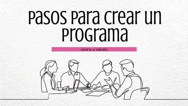 pasos para crear un programa at emaze Presentation