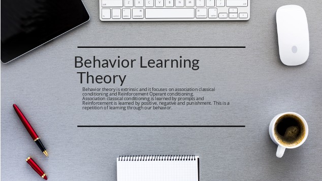 Behavior Learning Theory at emaze Presentation