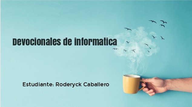 Devocionales de informatica at emaze Presentation