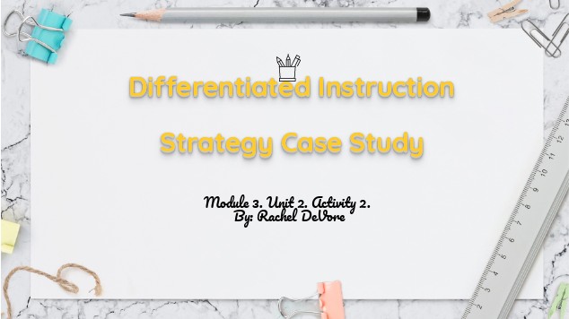 Differentiated Instruction Strategy Case at emaze Presentation