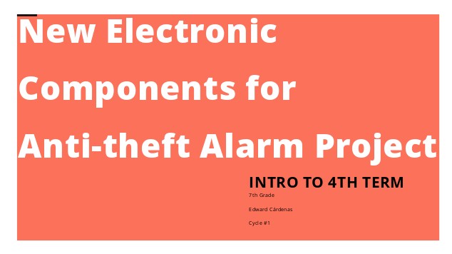 anti-theft alarm at emaze Presentation