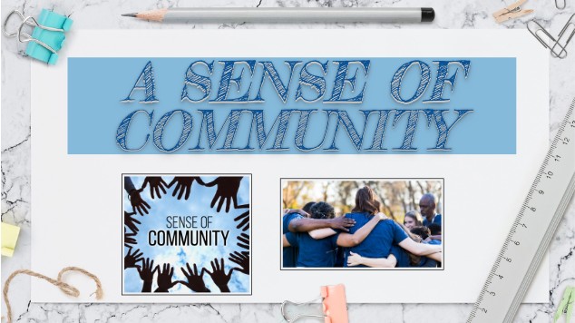 A SENSE OF COMMUNITY - PRESENTATION at emaze Presentation