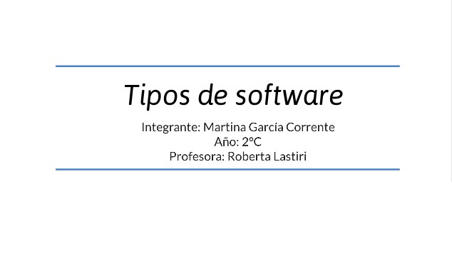 Tipos de software at emaze Presentation