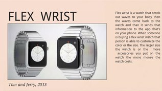 flex wrist presentation at emaze Presentation
