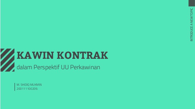 Proposal Kawin Kontrak At Emaze Presentation