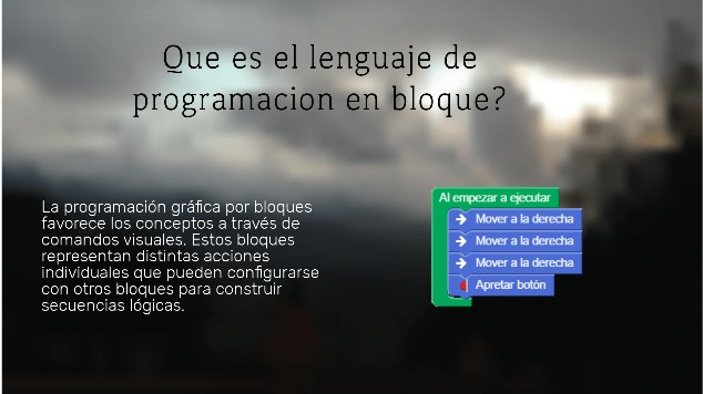 Que es el lenguaje de programacion en bloque? on emaze