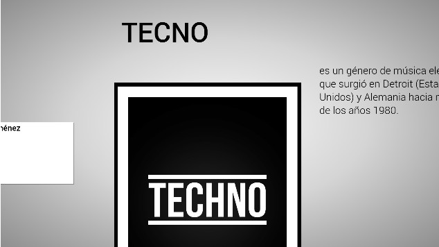 Techno at emaze Presentation