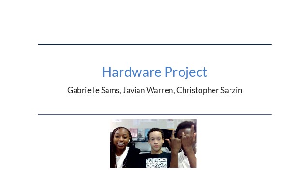 Hardware Project at emaze Presentation