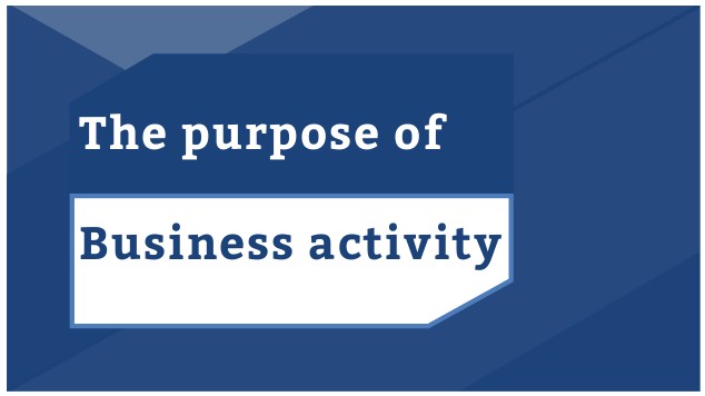 The purpose of Business activity at emaze Presentation
