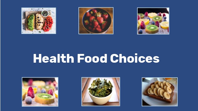 Healthy foods presentation at emaze Presentation
