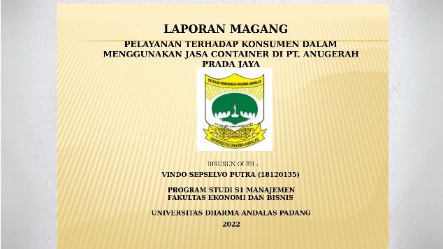 PPT LAPORAN MAGANG at emaze Presentation