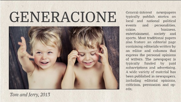 Generaciones at emaze Presentation