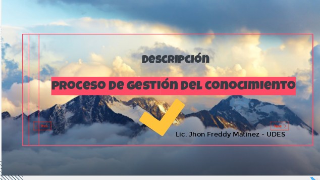 Proceso de gestión del conocimiento at emaze Presentation