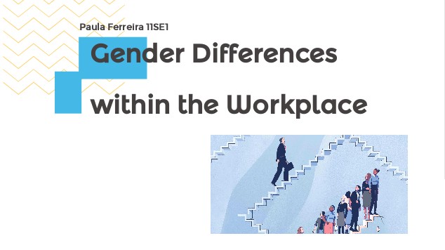 Gender Differences Within the Workplace at emaze Presentation