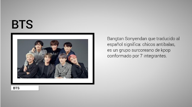 BTS at emaze Presentation