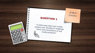 evaluation question 1 at emaze Presentation