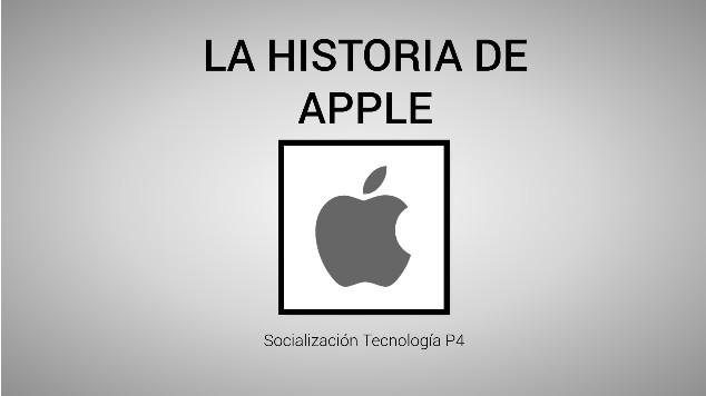 La Historia de Apple at emaze Presentation