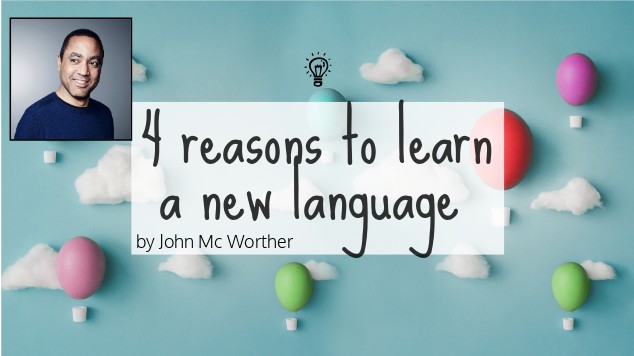 4 reasons to learn a new language at emaze Presentation
