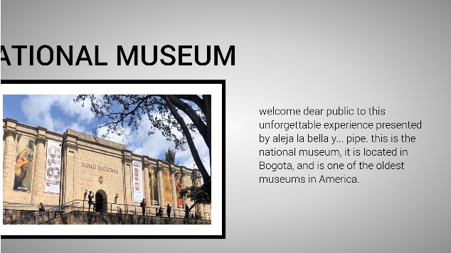 NATIONAL MUSEUM at emaze Presentation