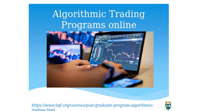 Algorithmic Trading Programs online at emaze Presentation