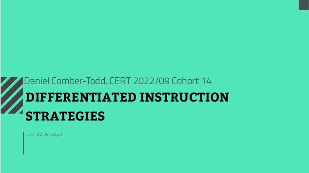 Differentiated Instruction Strategies at emaze Presentation Differentiated Instruction Strategies at emaze Presentation