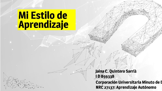 Aprendizaje Visual at emaze Presentation