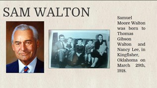Sam Walton Historical Hero Project on emaze