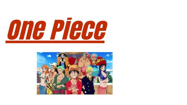 One piece at emaze Presentation