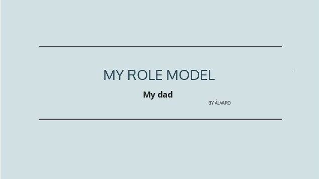 MY ROLE MODEL at emaze Presentation