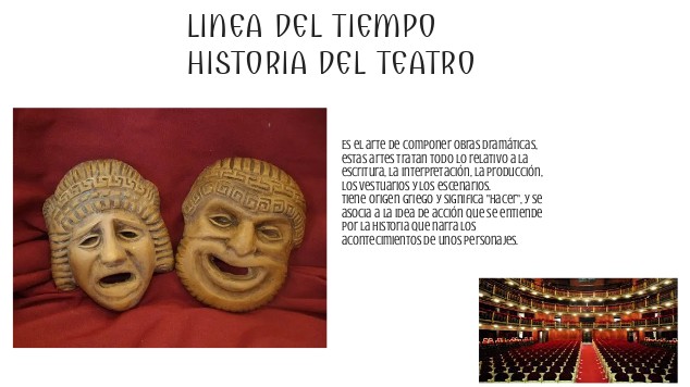 LINEA DEL TIEMPO HISTORIA DEL TEATRO at emaze Presentation
