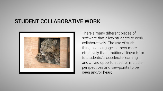 Student Collaborative Work at emaze Presentation