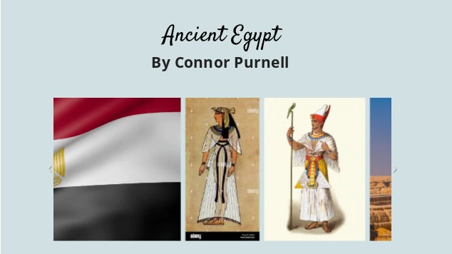 Ancient Egypt at emaze Presentation