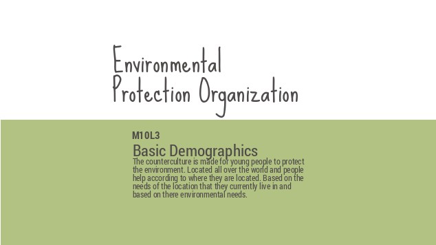 Environmental Protection Organization at emaze Presentation