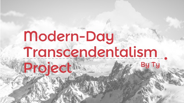 Modern-Day Transcendentalism project at emaze Presentation