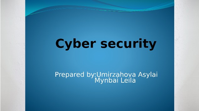 Cyber security at emaze Presentation