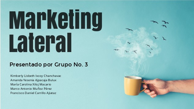 Marketing Lateral at emaze Presentation