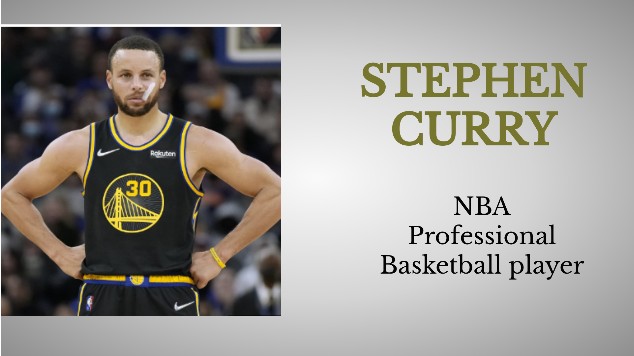 Stephen Curry at emaze Presentation
