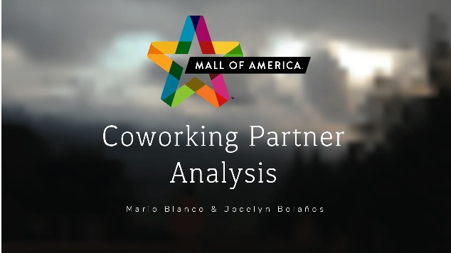 Coworking Partner Analysis at emaze Presentation