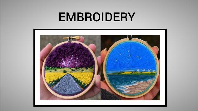 Embroidery at emaze Presentation