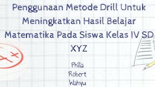 PENERAPAN METODE DRILL at emaze Presentation