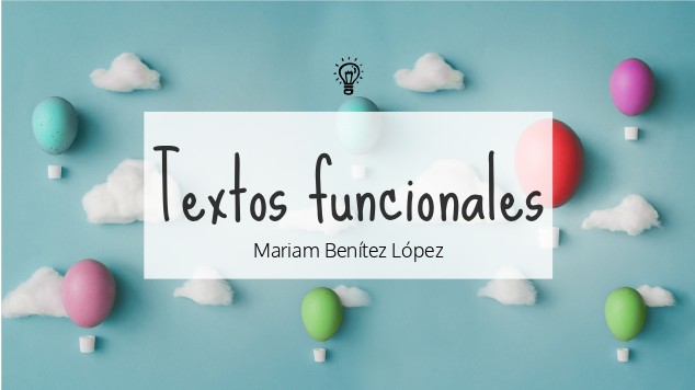 Textos funcionales at emaze Presentation