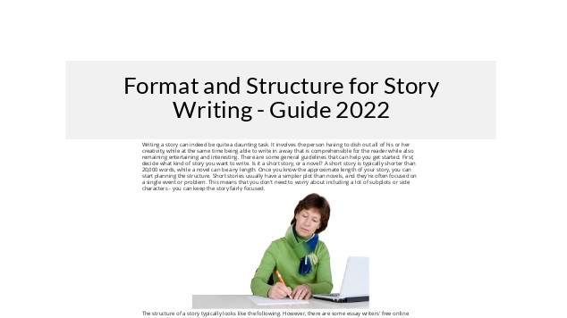 Format and Structure for Story Writing - Guide 2022 on emaze