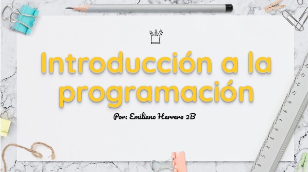 Introducción a la programación at emaze Presentation