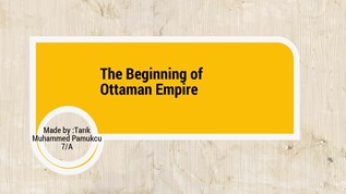 The beginning of ottoman empire at emaze Presentation