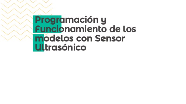 Programación y Funcionamiento de los modelos con Sensor at emaze Presentation