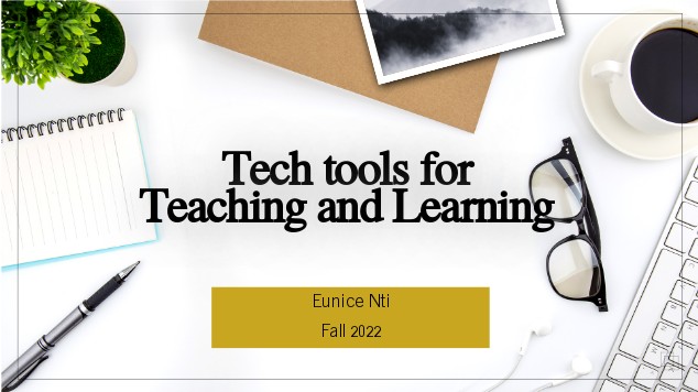 Tech tools for teaching and Learning at emaze Presentation