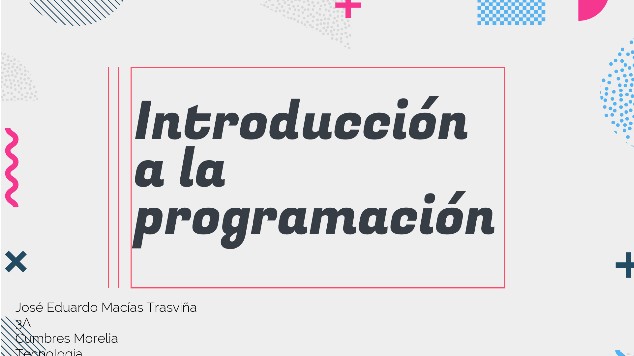 Introducción a la programación at emaze Presentation