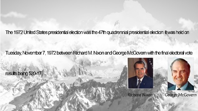 The 1972 United States presidential election was the 47th at emaze ...