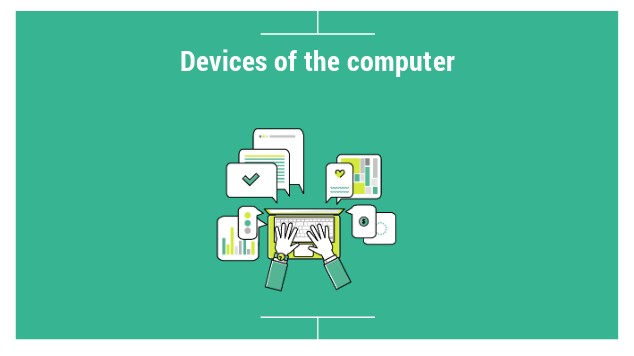 Devices of the computer at emaze Presentation